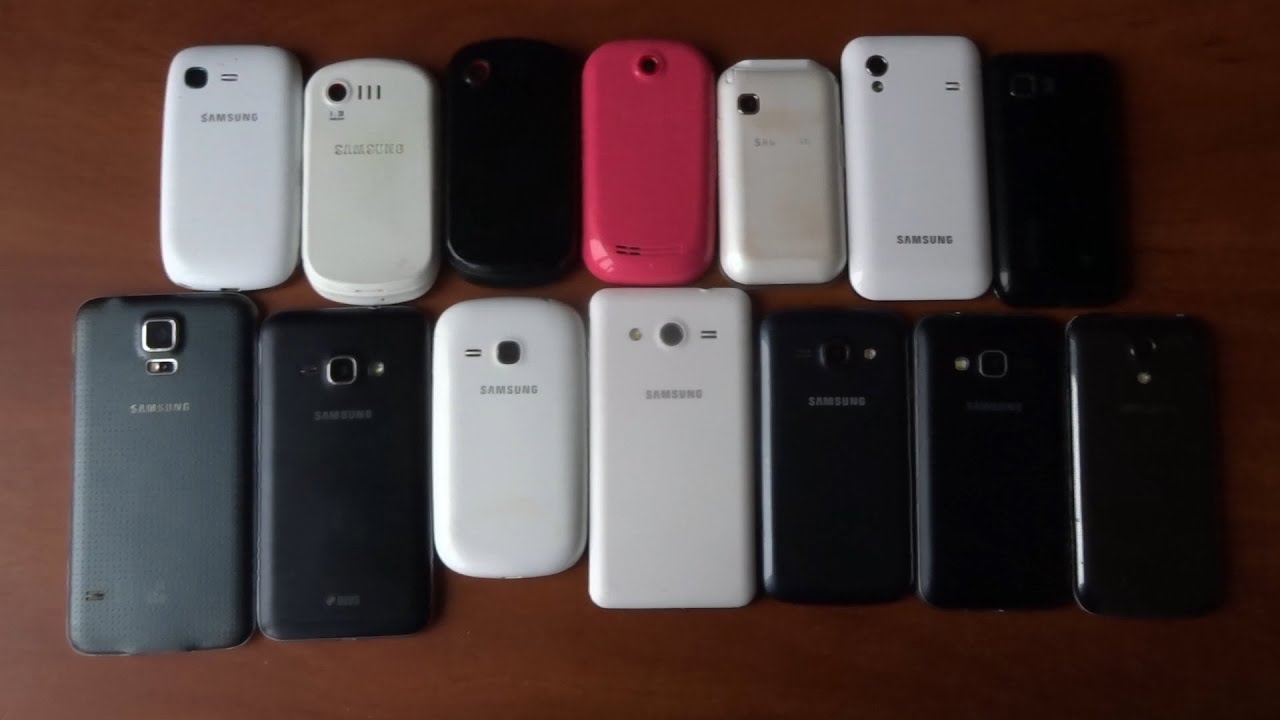 Search for Incoming Call Among Old Touch Samsung Phones - YouTube