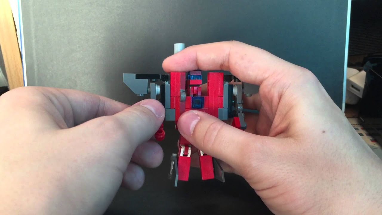 LEGO Transformers Blitzwing - YouTube
