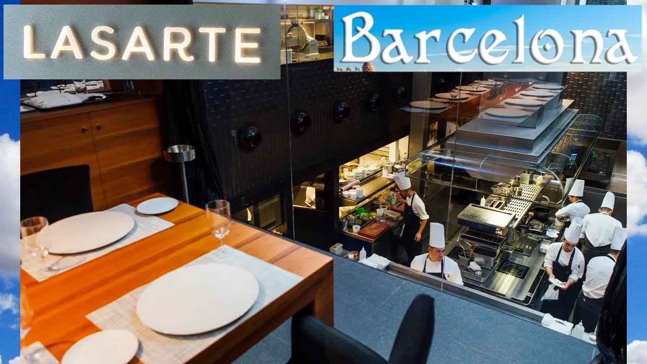Restaurant Lasarte - Chef's Table - Three Michelin Stars - Martín ...