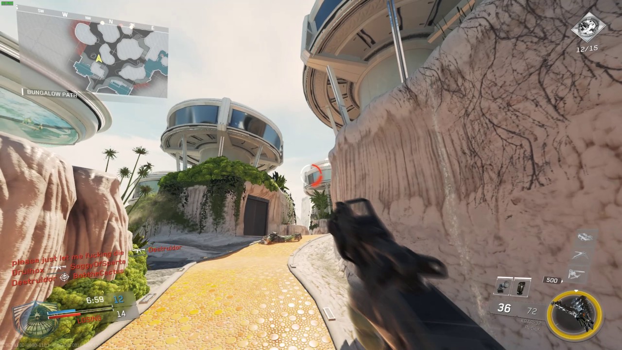 Call of Duty Infinite Warfare First Match on Tropical map - YouTube