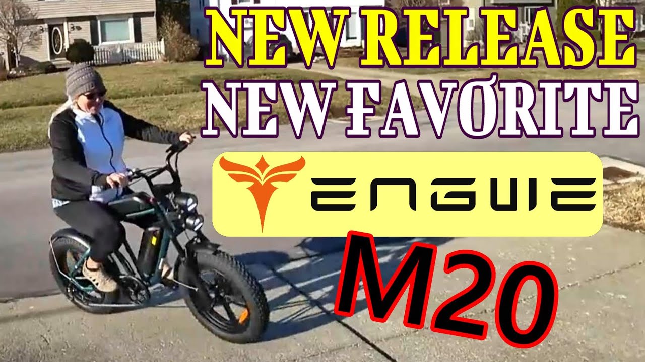*NEW RELEASE* ENGWE M20 Dual Battery Full suspension E-Bike - YouTube