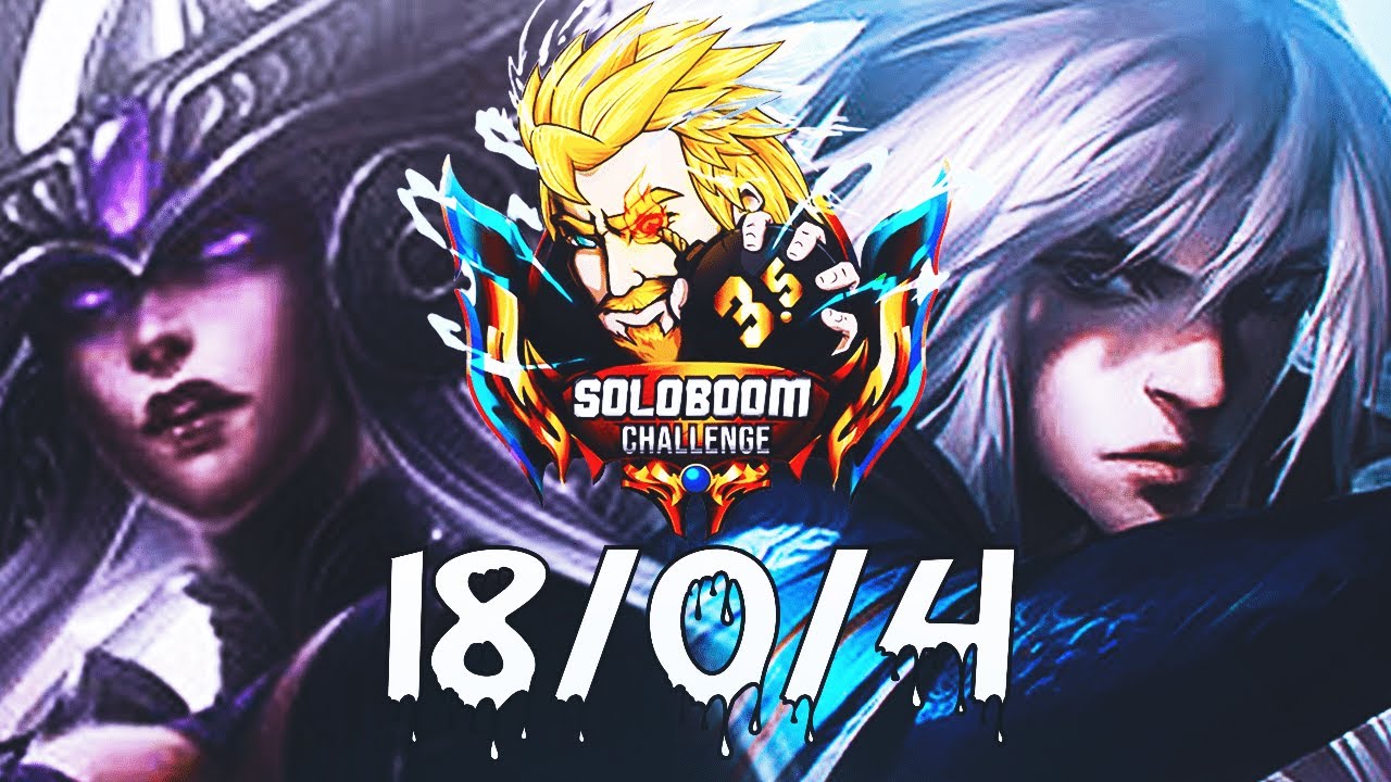 SOLOBOOM CHALLENGE 3.5 | Talon vs Syndra - | Guilty [13.23] - YouTube