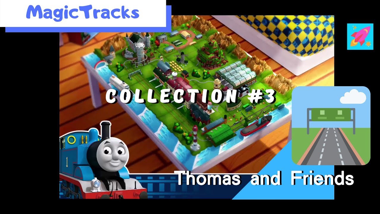 湯瑪士小火車 Thomas and Friends | Magic Tracks | Collection #3 - YouTube