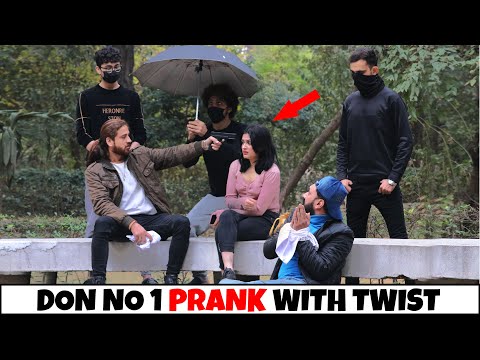 Don No.1 prank with bodyguards on cute Girl 😍 Part 2  | Epic Reactions |😂😜