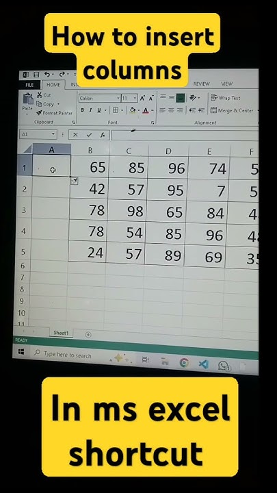 How to insert columns in ms excel shortcut. Thakur digital world. @thakuroy2023 #excel # ...