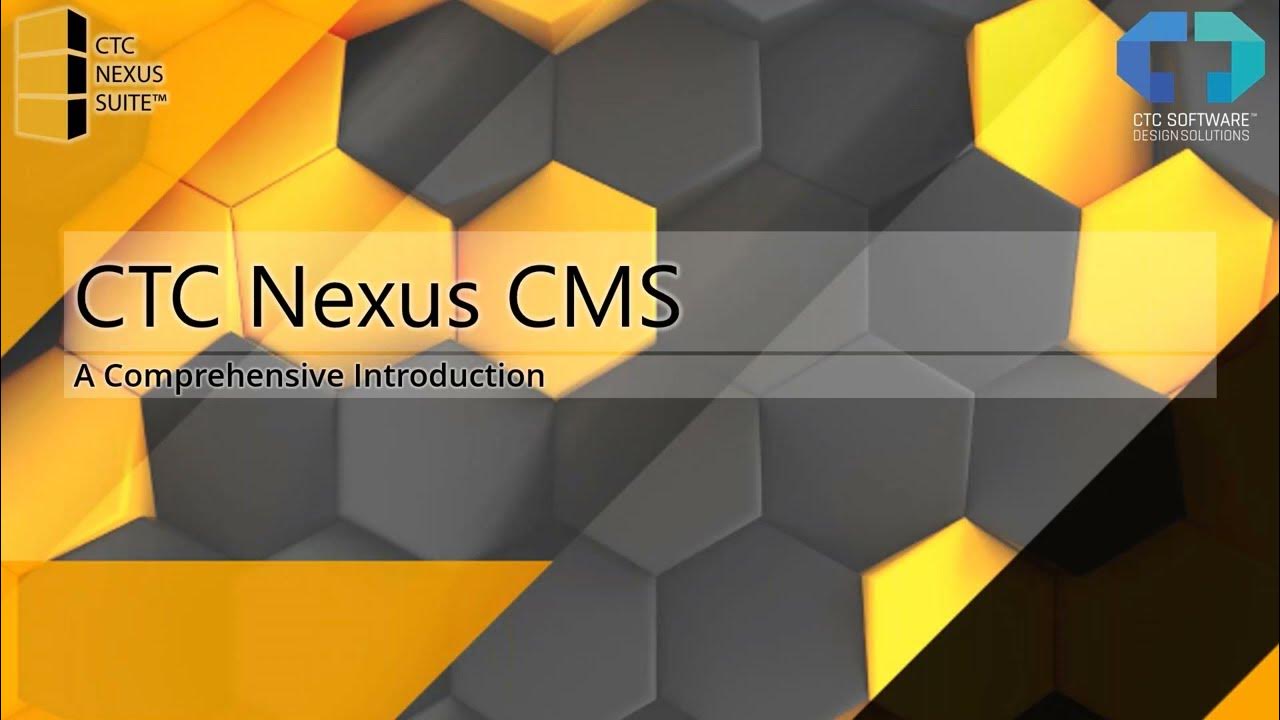 A Comprehensive Introduction to Nexus CMS - YouTube