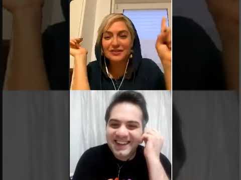 لایو مهناز افشار با شهاب جعفرنژاد | Live Mahnaz Afshar in quarantine with Shahab