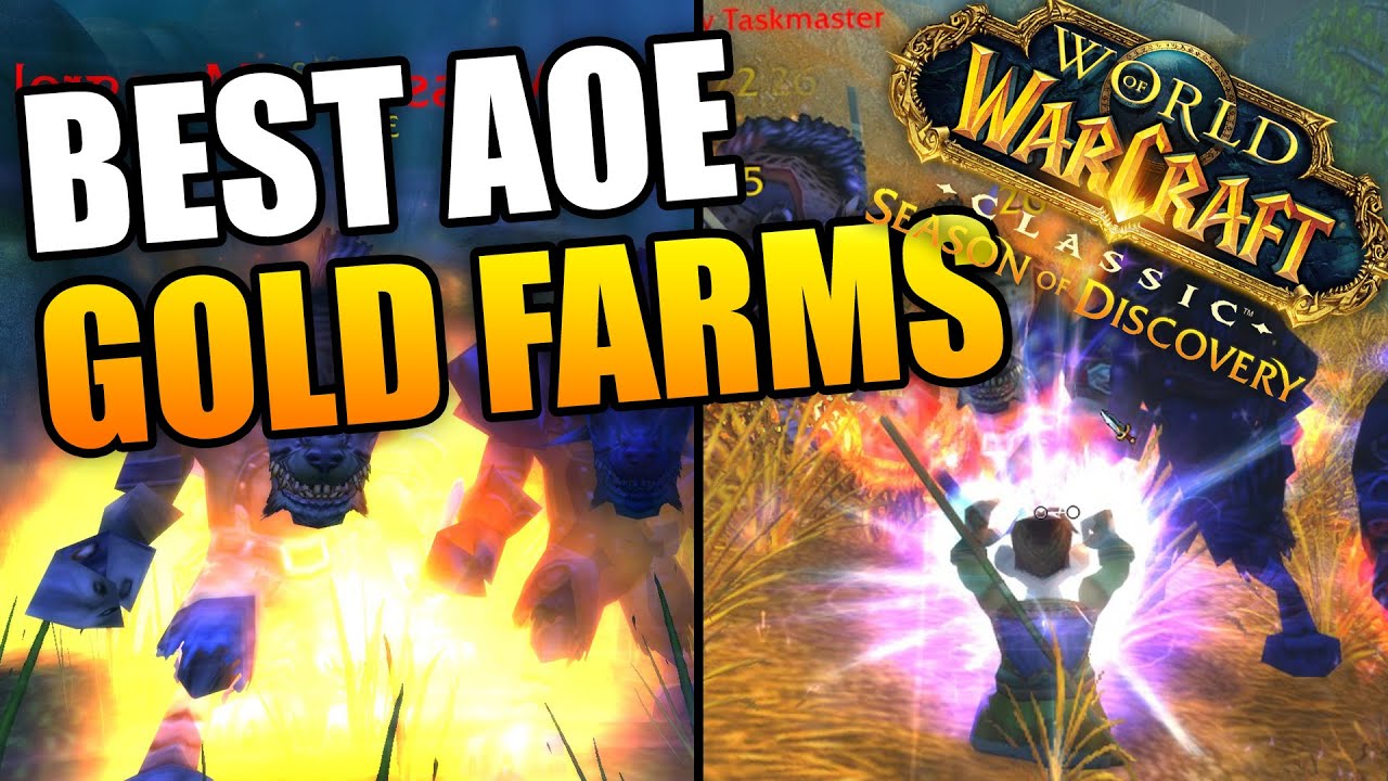 Best AOE Gold Farming Spots in Season of Discovery Phase 1 - YouTube
