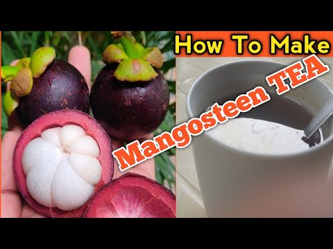 How To Make Mangosteen TEA#21 - YouTube