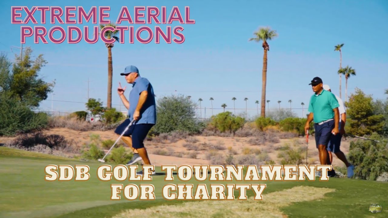 SDB Golf Tournament for Charity | Extreme Aerial Productions - YouTube