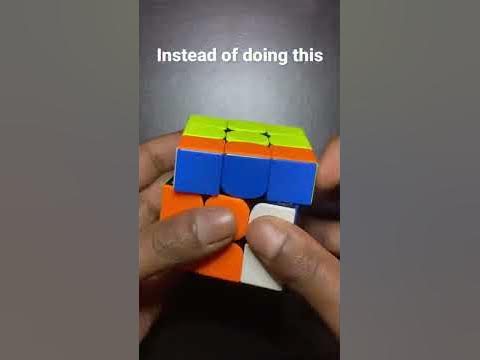 PLL algorithm easy method. #shorts - YouTube