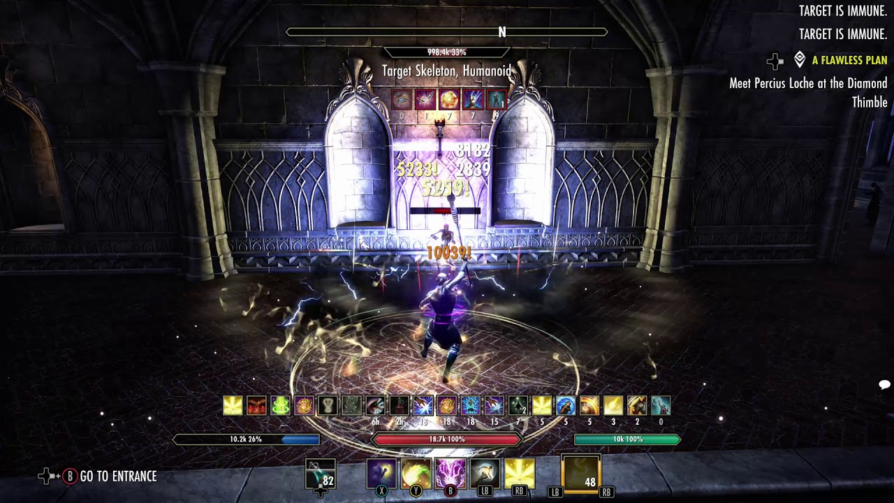 ESO Magicka Templar Perfected False God's, Spell Strategist 3M 62.7K ...