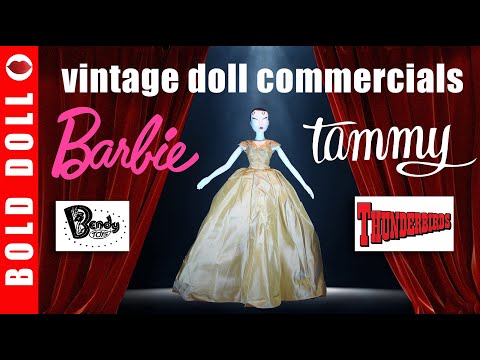 Vintage Fashion Doll and Toys Commercials. Advert Compilation.