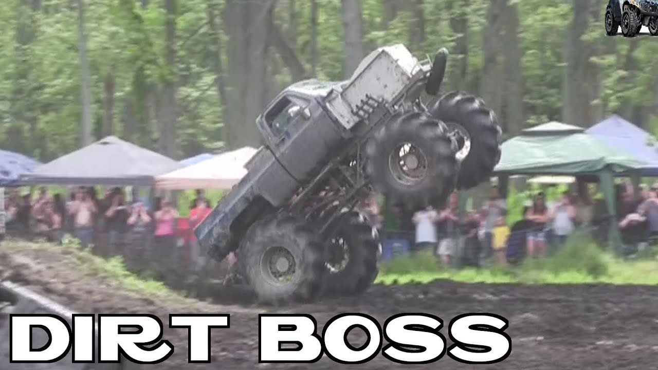 DIRT BOSS Mega Truck Mudding At Perkins Spring Fling Mud Bog 2024 - YouTube