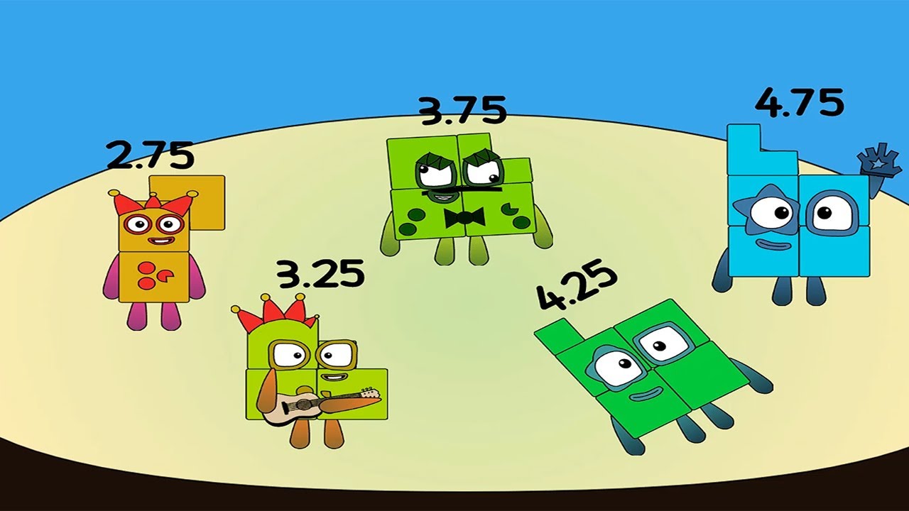 Numberblocks Multiples!Numberblocks Band Quarters | Learn to Add - YouTube