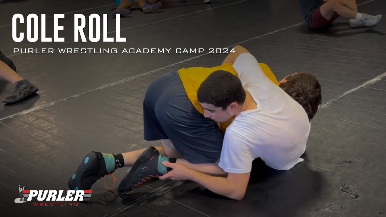 Cole Roll - Double Leg Defense | Purler Wrestling Academy Camps - YouTube