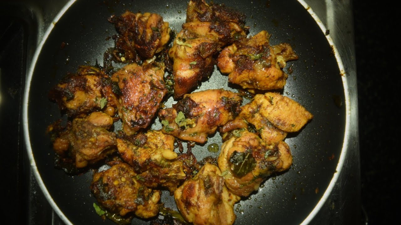 Instant Chicken dry | chicken dry without marination - YouTube