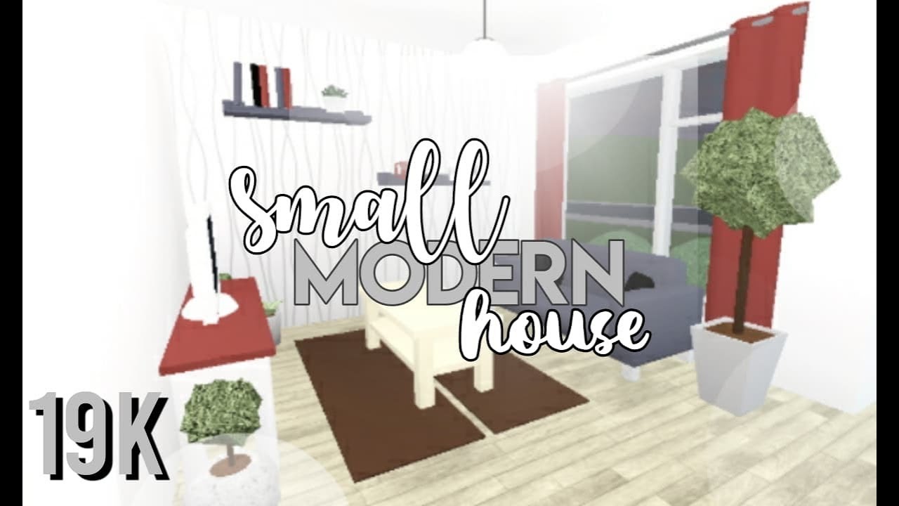 Bloxburg: Small Modern House | No Gamepass | Speedbuild | GwenYT - YouTube