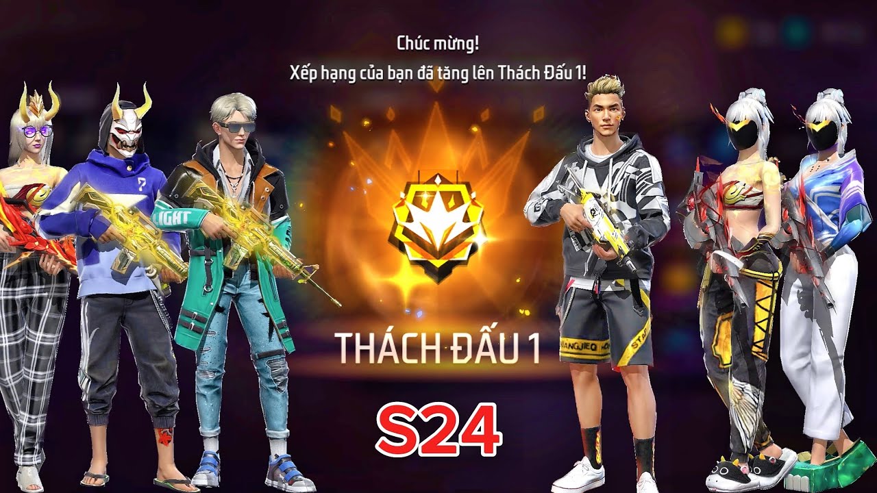 Hành Trình Leo Thách Đấu Tử Chiến Free Fire Của Việt Tiger Và Huynh Đệ ...
