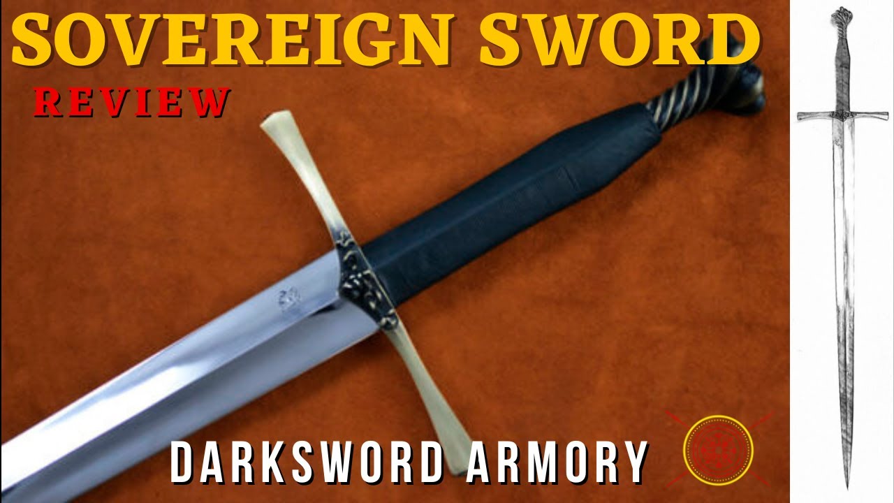 The Sovereign Sword - Darksword Armory Sword Review, test cutting ...