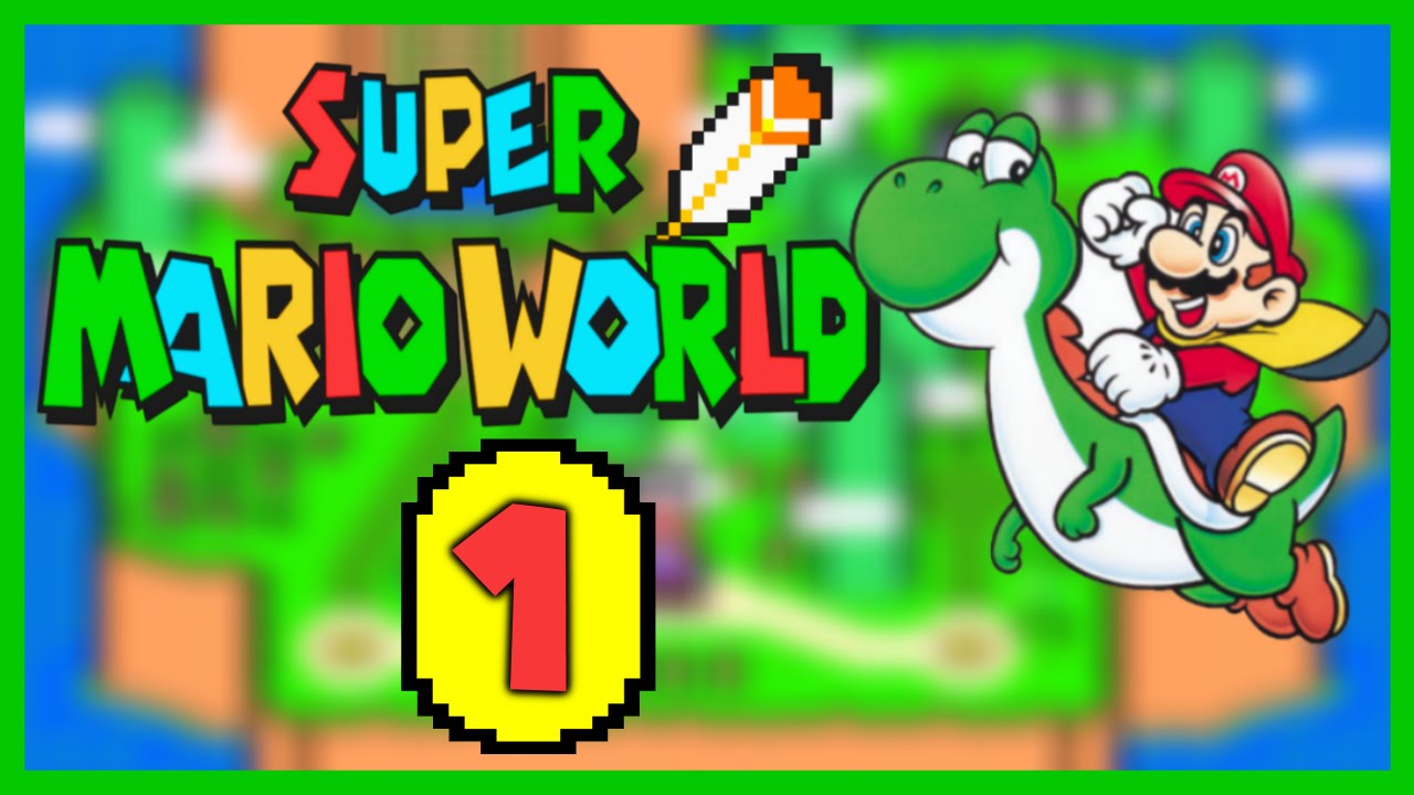 [START] Let's Play SUPER MARIO WORLD # 01 ♦ Willkommen Yoshi! [Deutsch ...