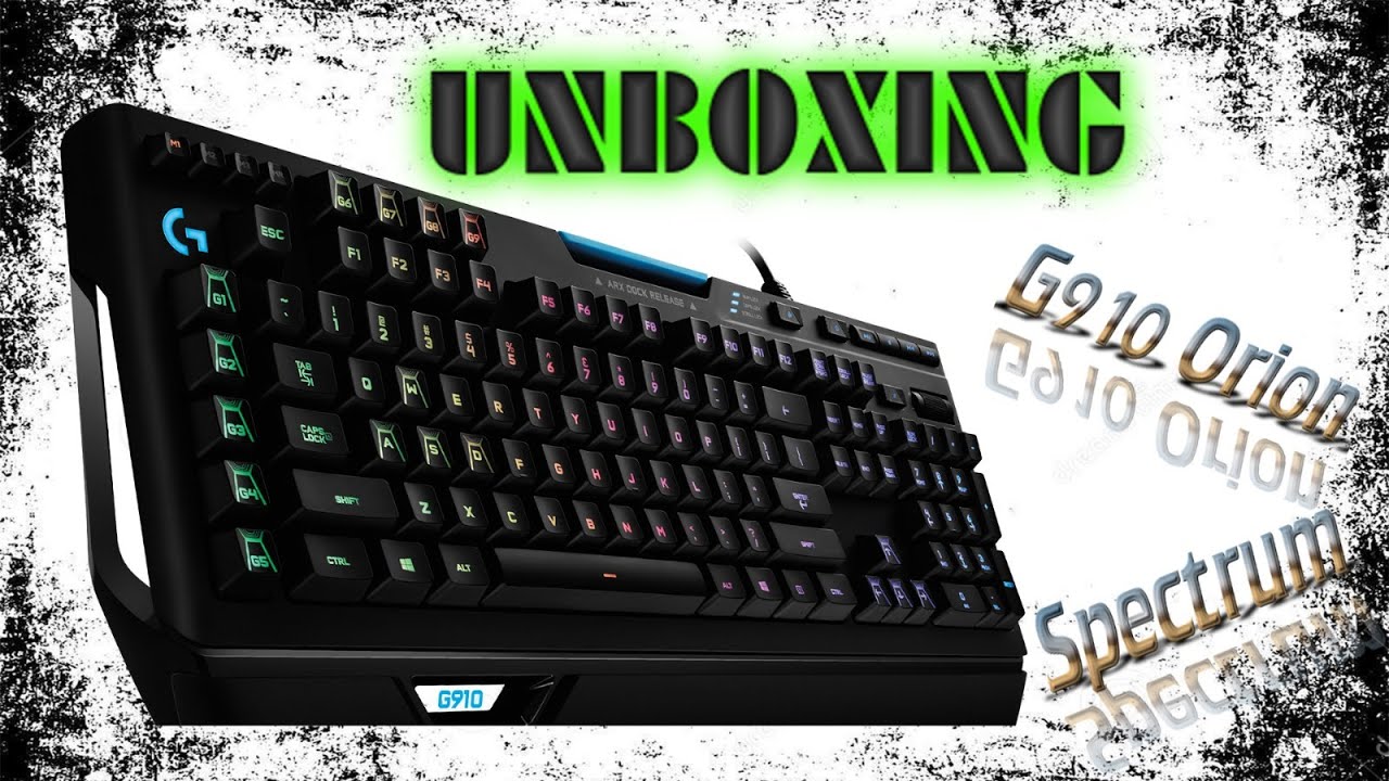 MI NUEVO TECLADO DE LA NASA, Logitech G910 - YouTube