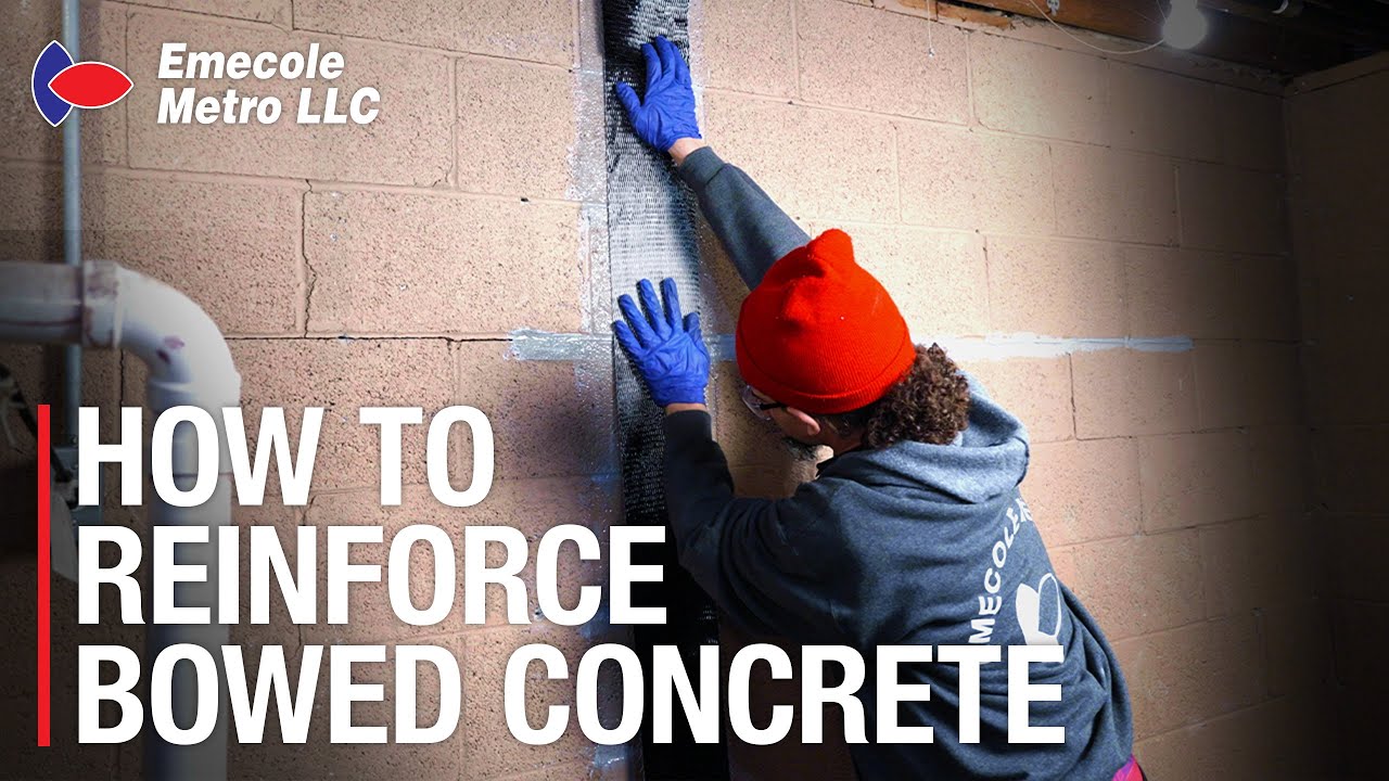 Reinforce Bowed Concrete & Masonry: Titan Carbon Fiber Strap Tutorial ...