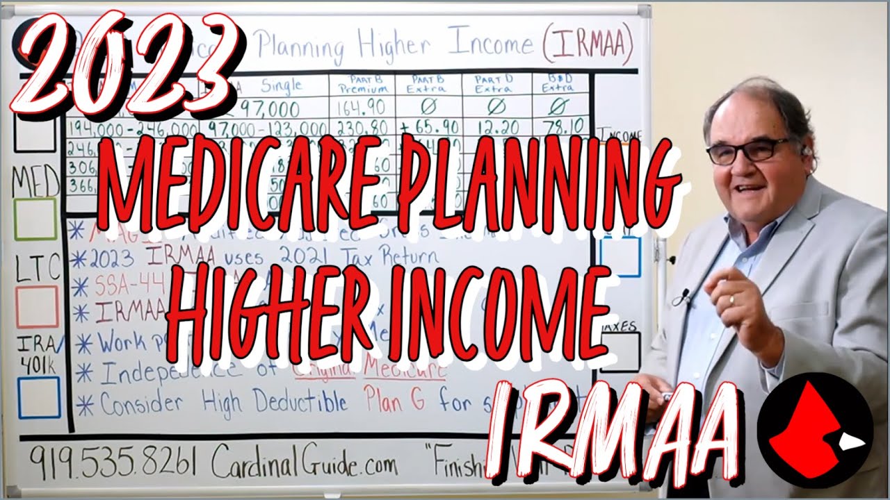 2023 Medicare Planning Higher Income (IRMAA) - YouTube