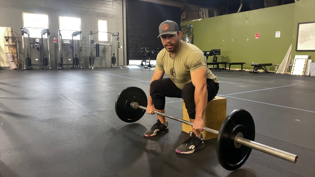 Seated Deadlift - YouTube