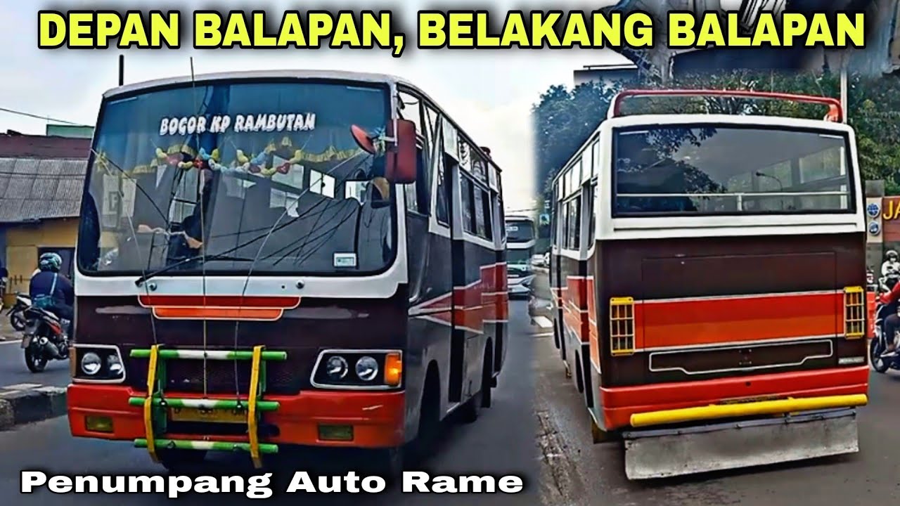 Depan Balapan Belakang Balapan , Penumpang Auto Rame | trip Miniarta B ...