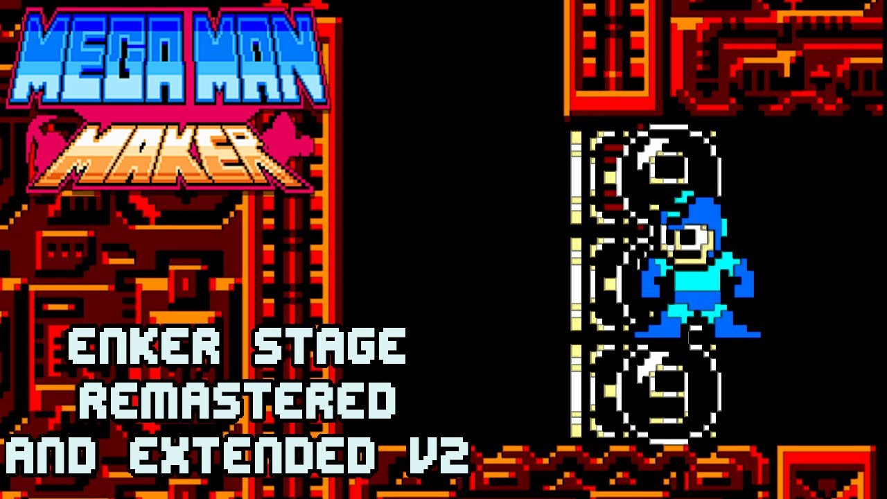 Mega Man Maker Enker Man Stage Remastered and Extended v2 (No ...