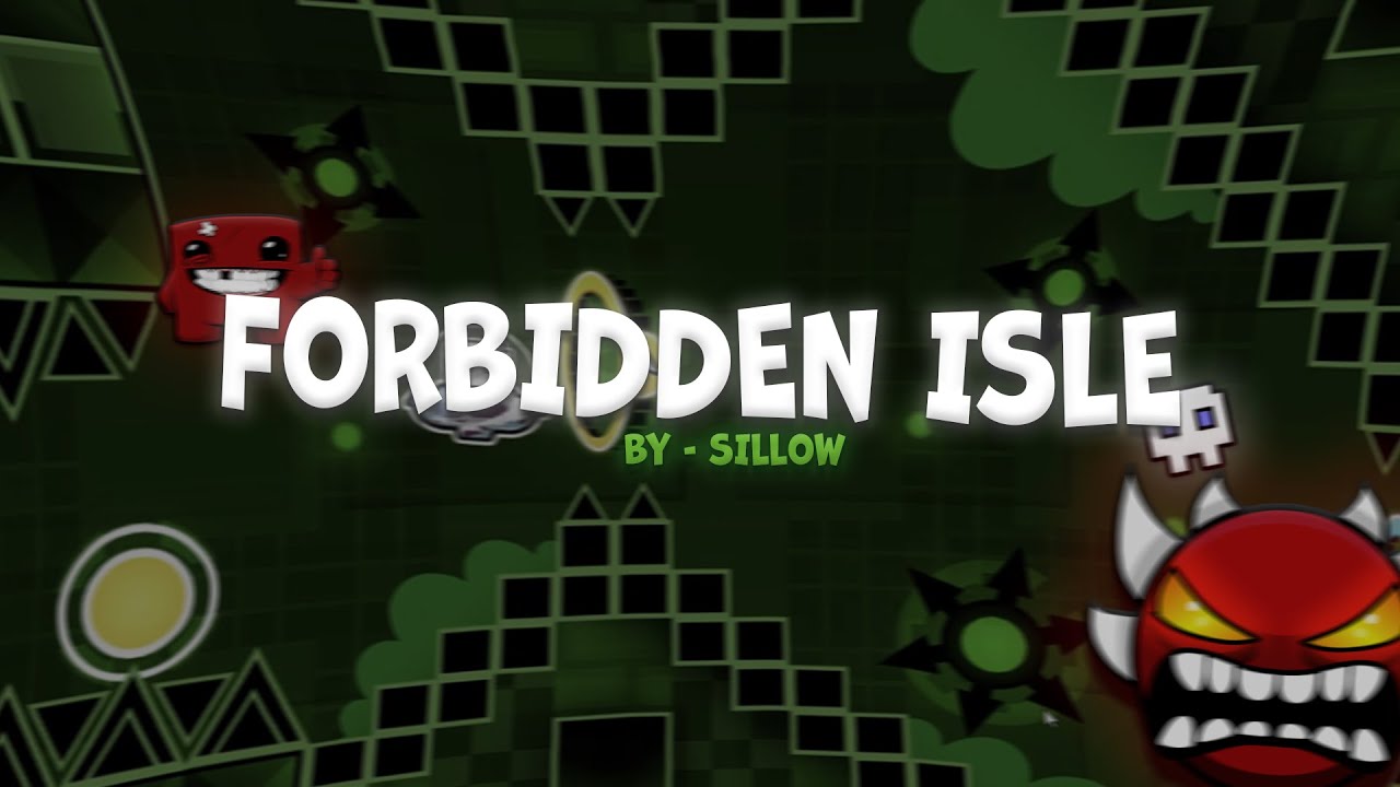 FORBIDDEN ISLE 100% I 4321 Попытки I Geometry Dash - YouTube