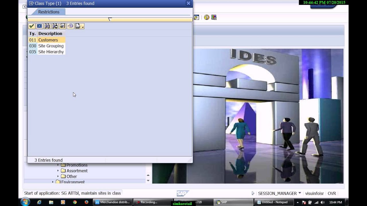 SAP Retail Merchandise Distribution using Push Method by SIMHA - YouTube