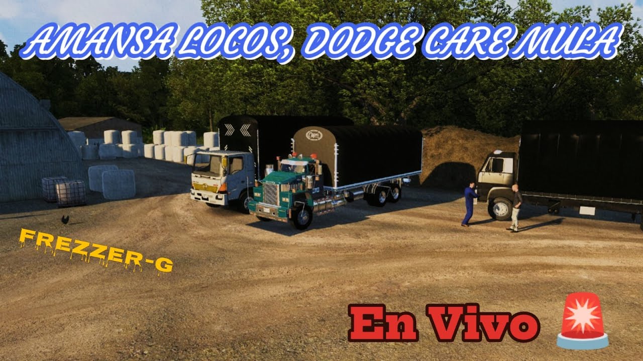 AMANSA LOCOS, DODGE CARE MULA {ATS} - YouTube