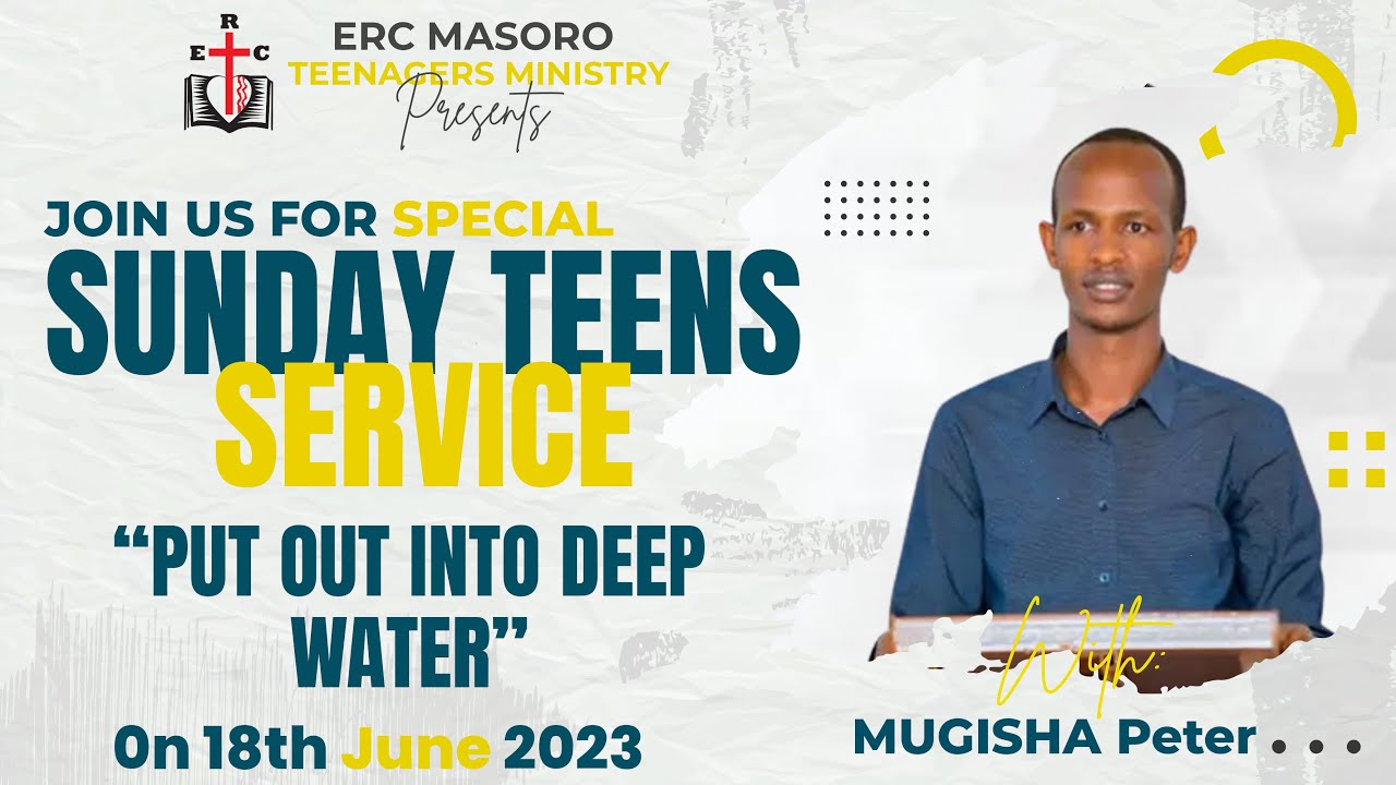 "PUT OUT INTO DEEP WATER" SUNDAY SERVICE ON 18TH JUNE 2023 WITH PETER ...