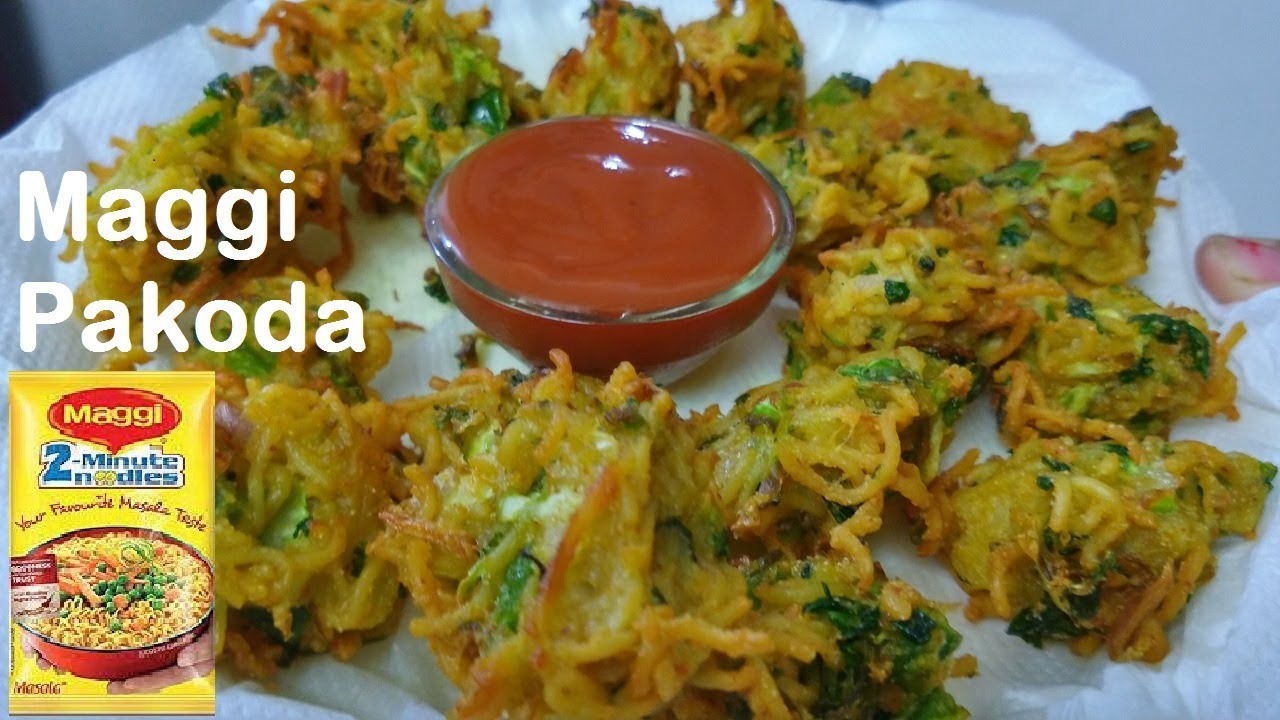 Maggi Pakora Recipe | Masala Maggi Pakoda | Maggi Bhajiya | Maggi ...