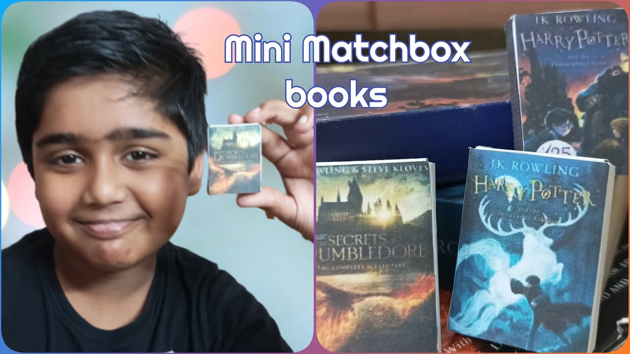 Cute Little matchbox books | DIY Matchbox reuse ideas | Best out of ...