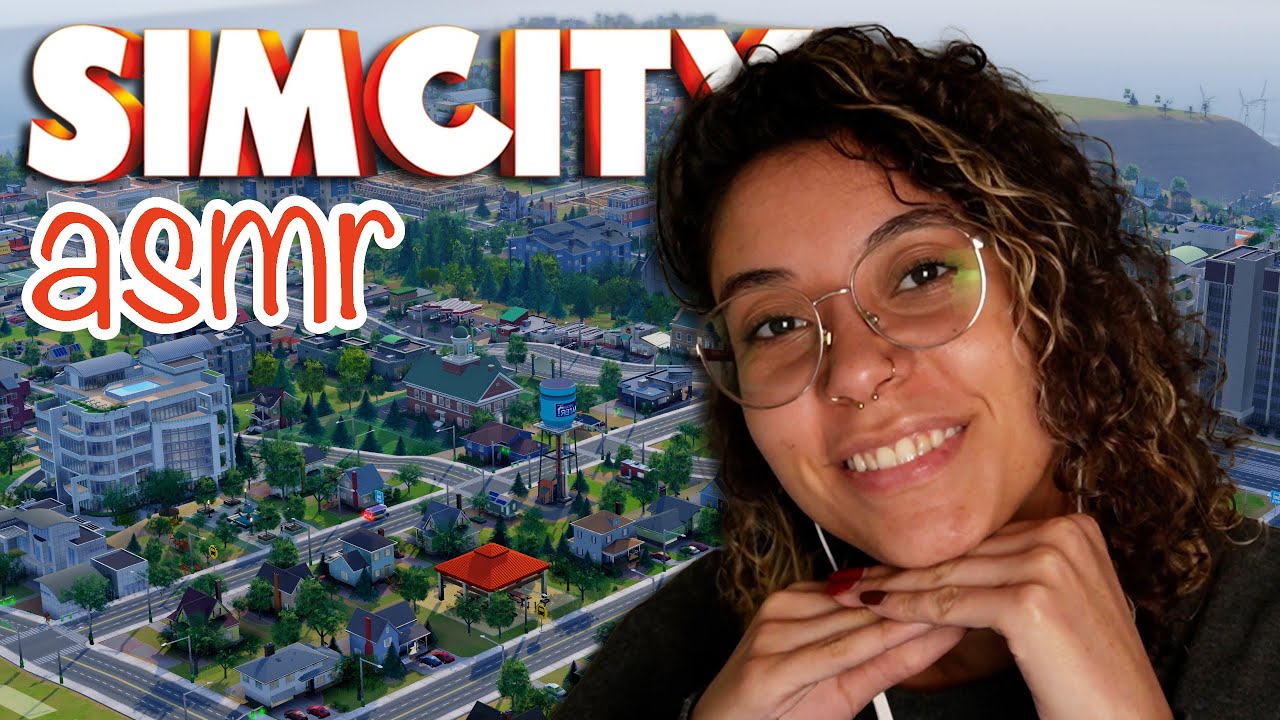 ASMR SimCity | Sleepy City Building (whispered, inaudible, mouth sounds ...