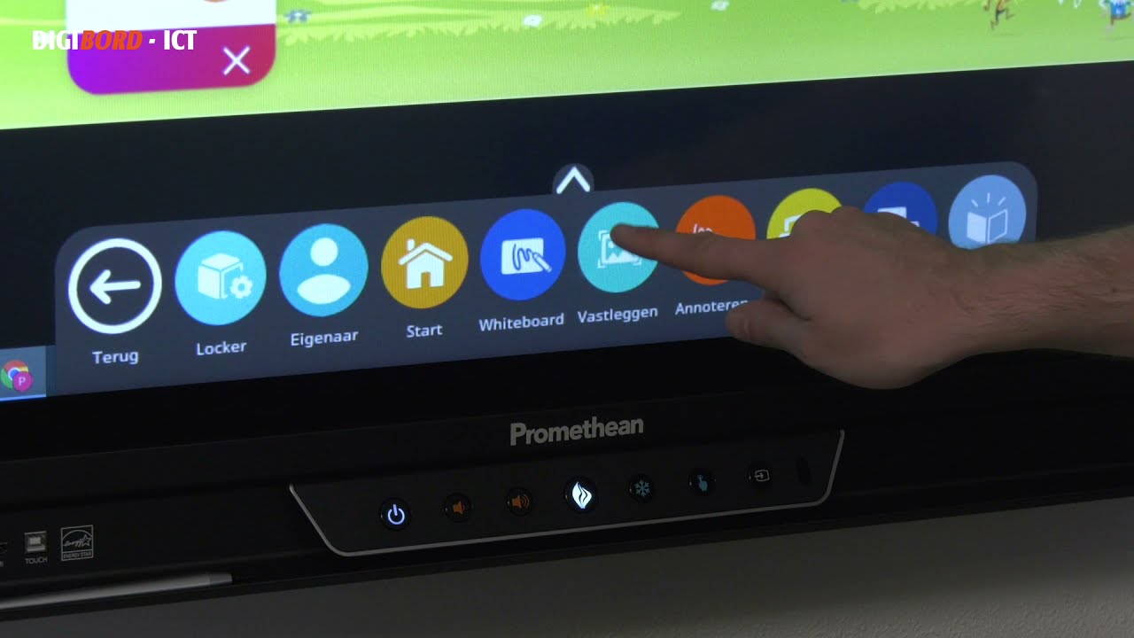 Promethean ActivPanel touchscreen - Unified Menu - YouTube