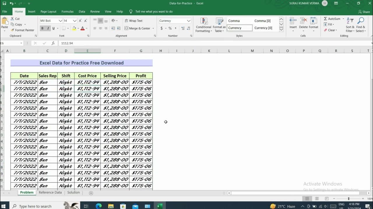 How to Format Cells in Excel: A Comprehensive Guide - YouTube