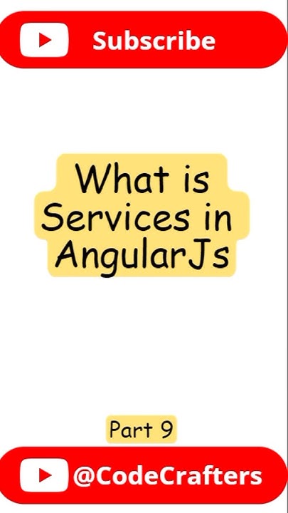 Part 9 || What is Services in Angularjs || #javascriptinterviewquestions #angular #angularjs # ...