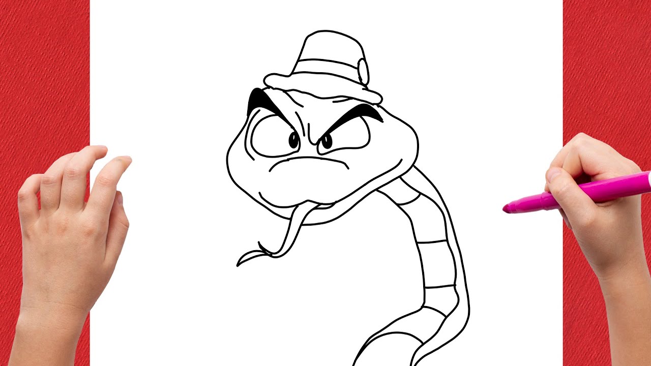How to Draw Mr. Snake from The Bad Guys 🎨 - YouTube