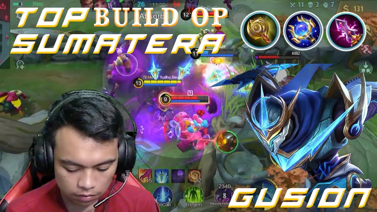 BUILD GUISON TOP SUMATERA - MOBILE LEGENDS - YouTube