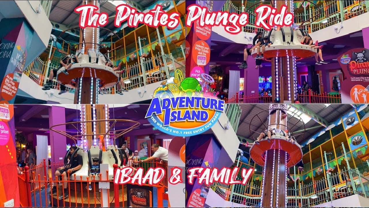 Amusement Parks - The Pirates Plunge Ride Adventure Island 🏝️ - YouTube