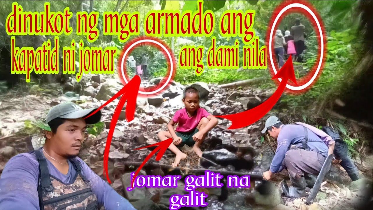 dinukot ng mga armado ang kapatid ni jomar,jomar sanay na sanay sa ...