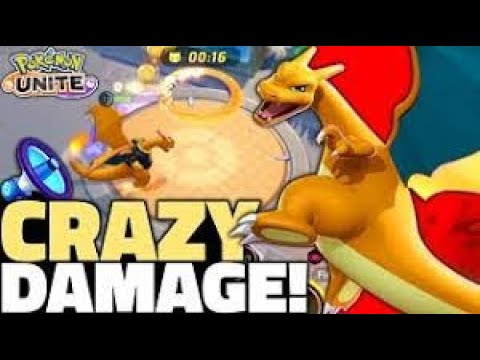 Pokémon Unite Charizard AMAZING Build | CHARIZARD IS A MONSTER ON THE ...