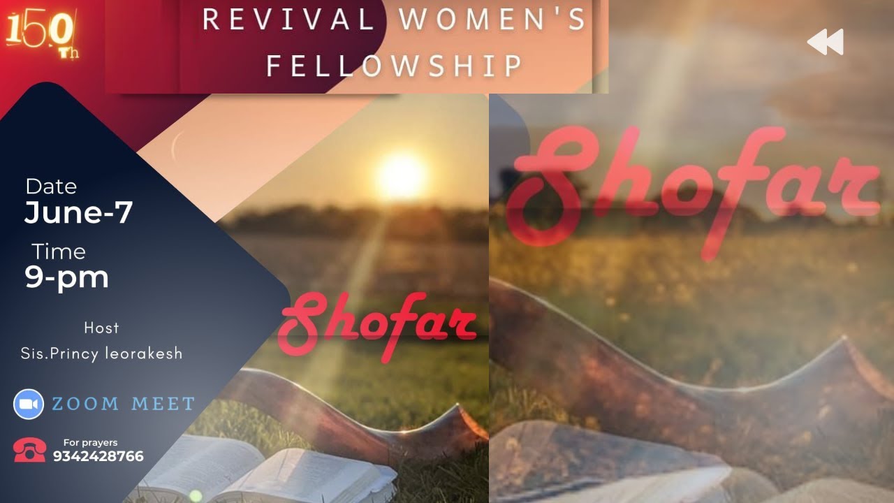 Revival Women's Fellowship | SHOFAR | RWF 150 - YouTube