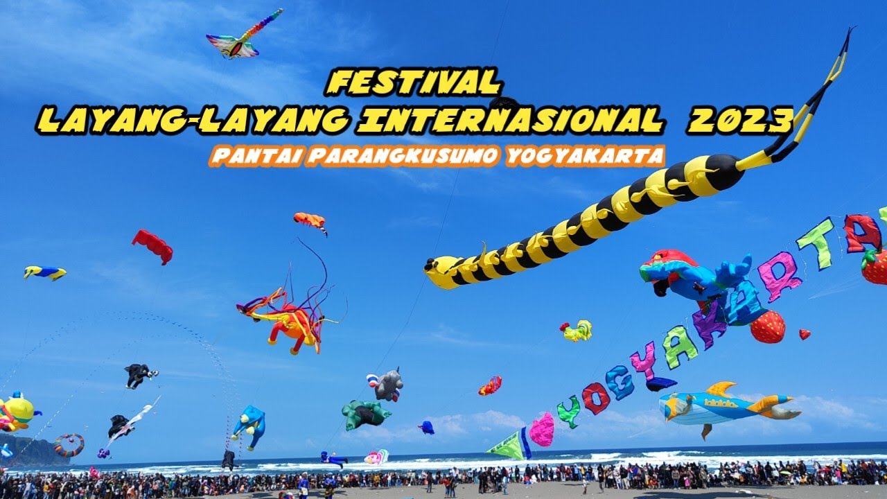 festival layang-layang yogyakarta internasional 2023 - YouTube