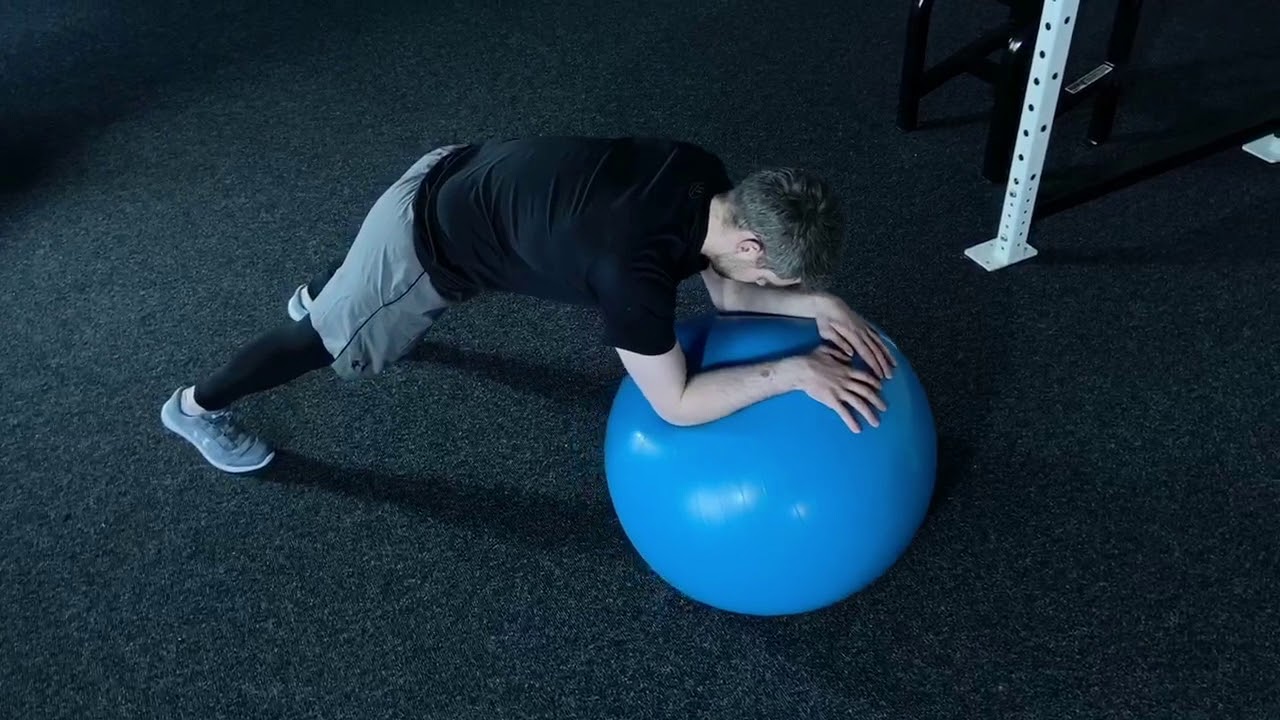 Dynamic bridge - Stability Ball - YouTube