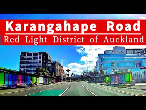 Karangahape Road (K. Road) Driving Tour, Red Light District of Auckland ...